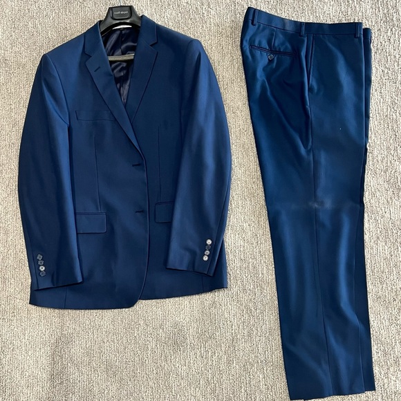 Suits & Blazers | Angelo Rossi Navi Suit | Poshmark